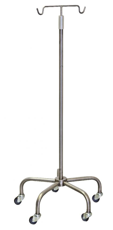 Infusion Stand Full Stainless Steel - Medstrat